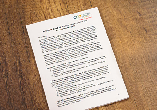 Weekly UK Economic and Construction Update Weekly UK Economic and Construction Update