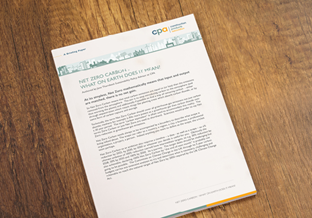 Sustainability Briefing Papers